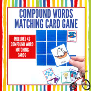 Compound Words Matching Cards Game - Childhood101 Shop